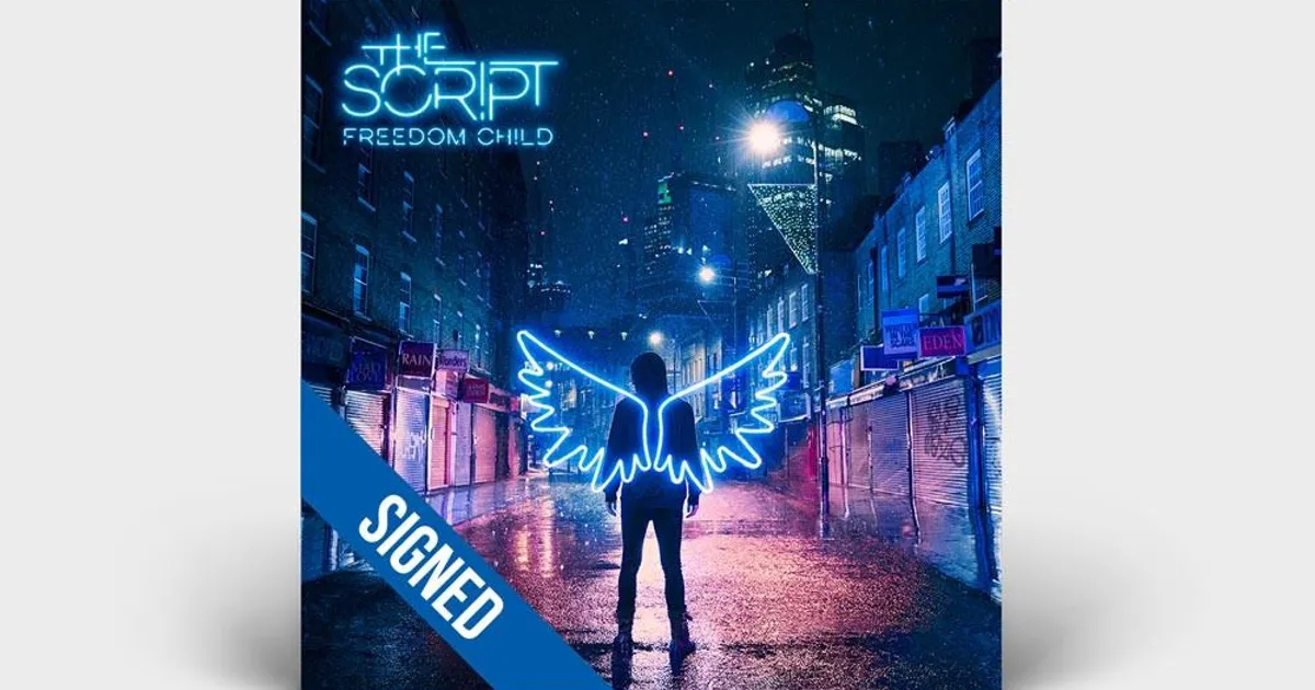 The Script FREEDOM CHILD - SIGNED DELUXE CD