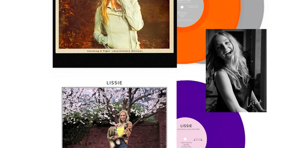 Lissie CATCHING A TIGER & WATCH OVER ME VINYL BUNDLE