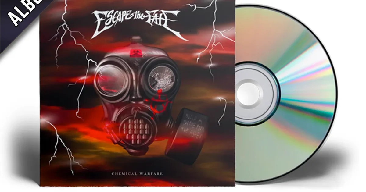 Escape the Fate Chemical Warfare Signed CD