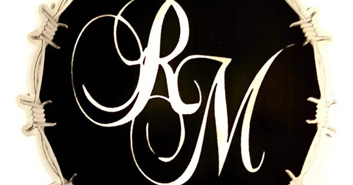 Ryan McGarvey - RM Logo Sticker