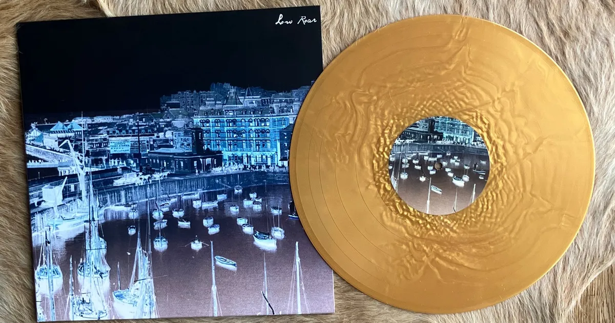 Low Roar - Ross Alt Cover Metallic Gold Vinyl