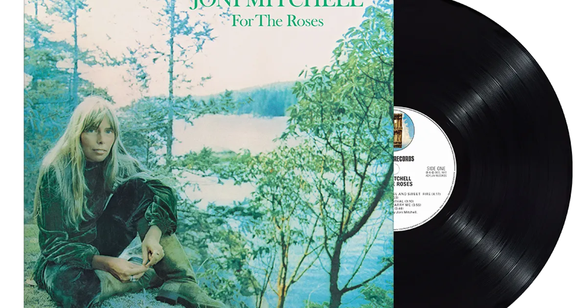 Joni Mitchell For the Roses LP (Vinyl)