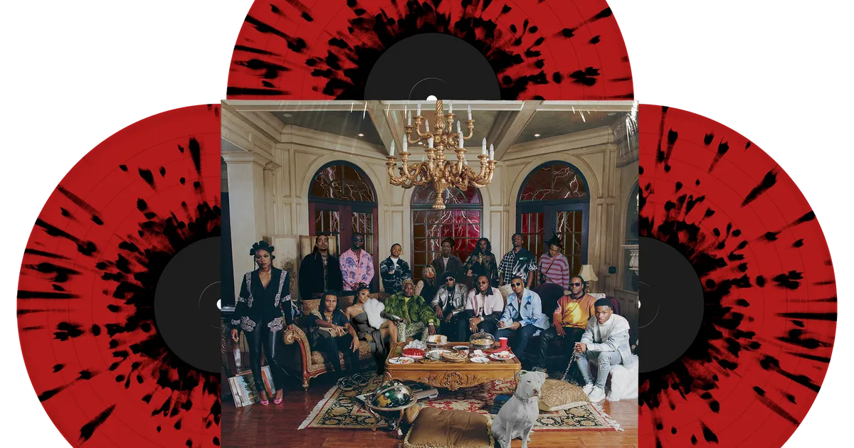 Young Stoner Life Records Slime Language 2 Deluxe Red Splatter 3LP