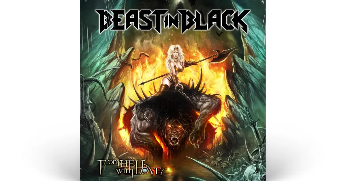 Beast In Black From Hell with Love (2-LP black vinyl) vinyl LP