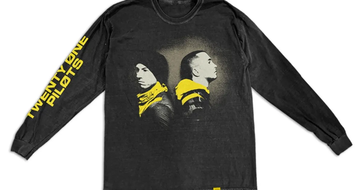 Twenty One Pilots Back 2 Back Long Sleeve T-Shirt