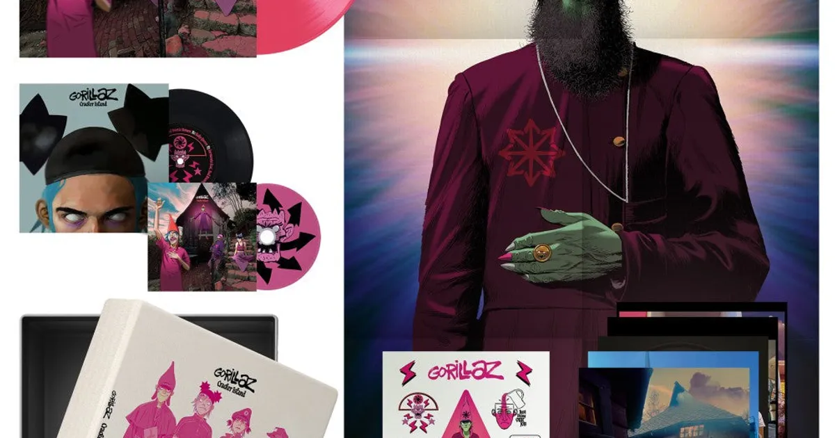 Gorillaz Cracker Island Deluxe Vinyl Box Set