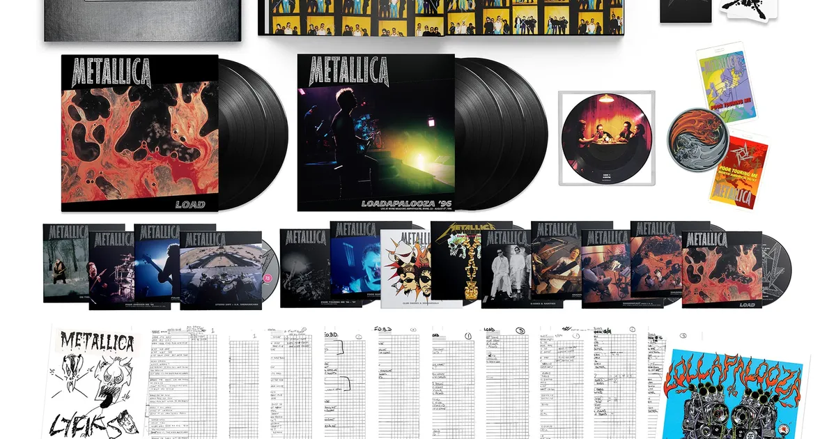 Metallica Load (Remastered) (Deluxe Boxed Set) (Vinyl)