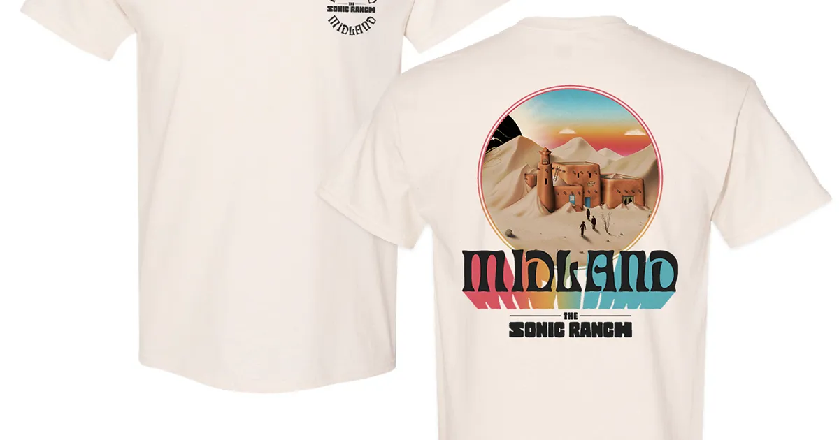Midland The Sonic Ranch Natural T-Shirt