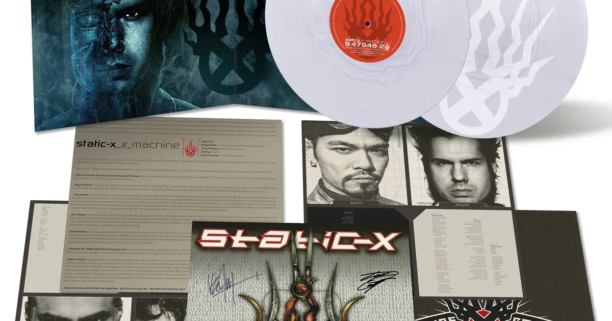 Static-X Machine (20th Anniversary Edition) Signed Vinyl