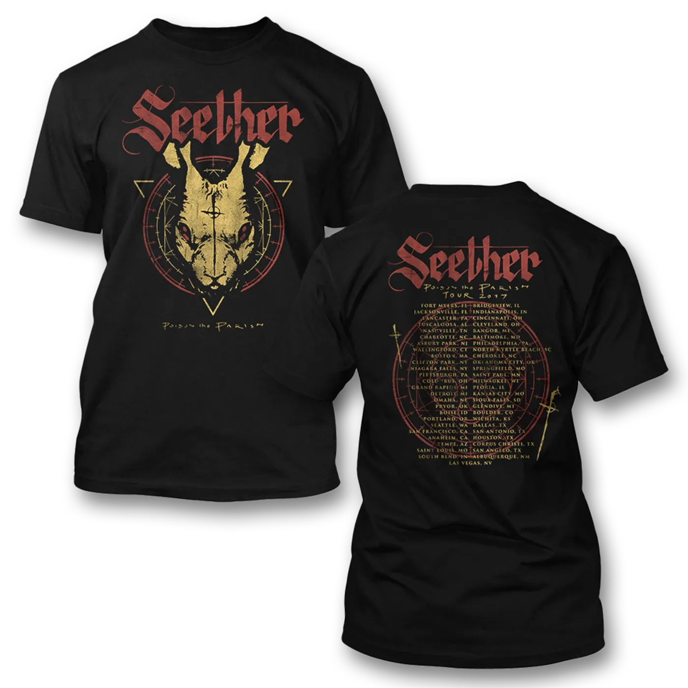 Seether Rabbit Tour T-Shirt