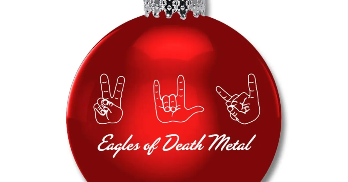 Eagles Of Death Metal Hand Jives Ornament