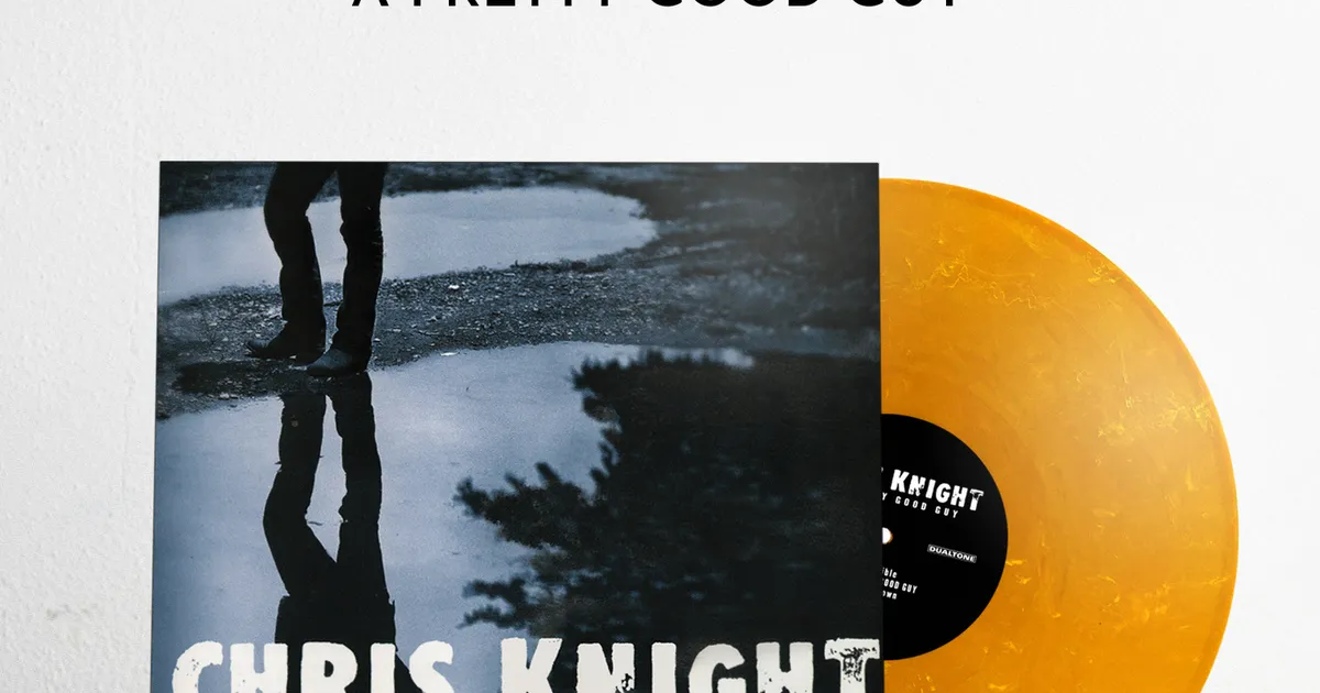 Chris Knight A Pretty Good Guy (Tangerine Vinyl)