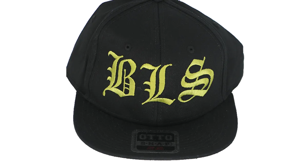 Black Label Society BLS Skully Hat (Blk/Gold)